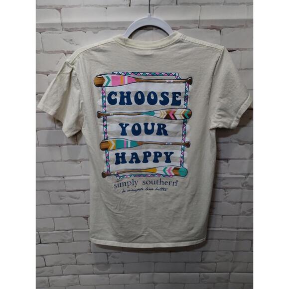 Simply Southern | Tops | Simply Southern Womens Choose Your Happy ...